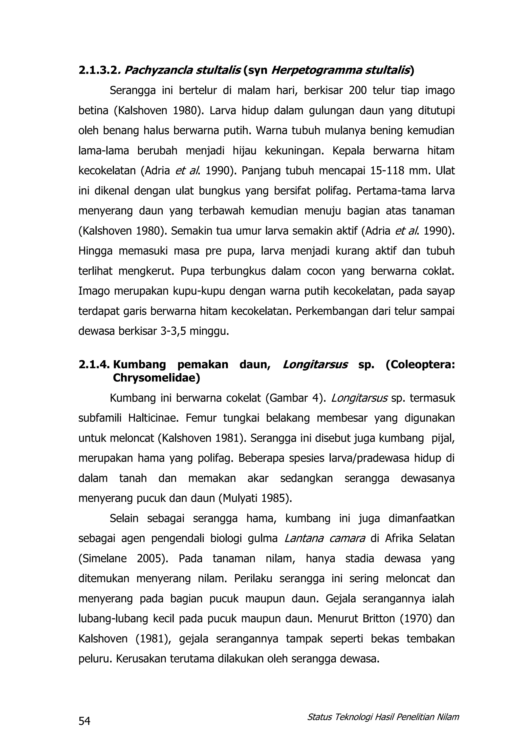 Hama nilam dan strategi pengendaliannya(1) | PDF
