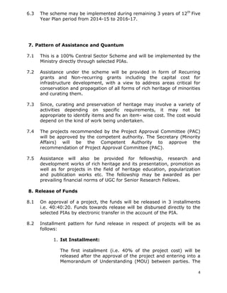 Hamari dharohar schemeguidelines-0 | PDF | Sikhism | Religion ...