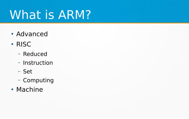 ARM architecture and boards | PPT