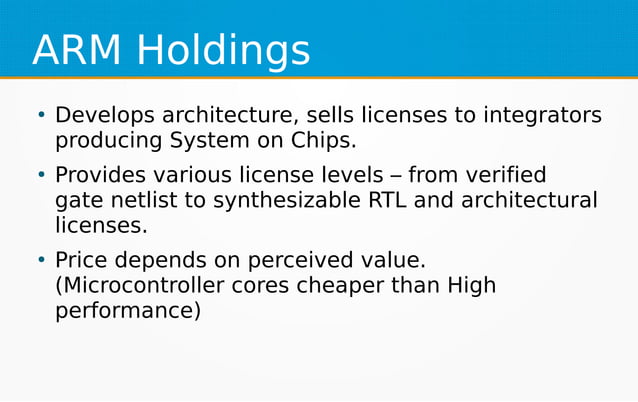 ARM architecture and boards | PPT