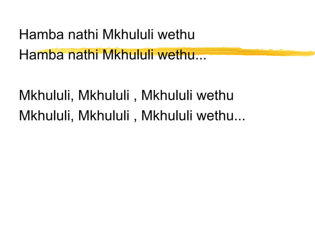 Hamba nathi | PPS