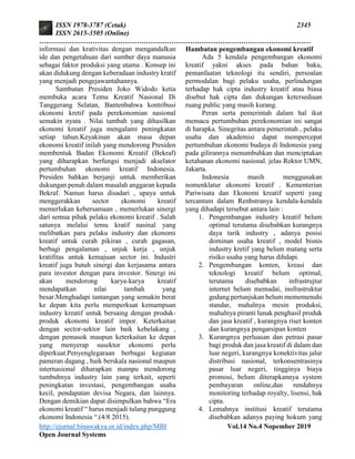 Hambatan dalam pengembangan_ekonomi_kreatif_di_kab | PDF