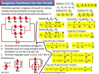 Hambatan seri dan paralel | PPSX