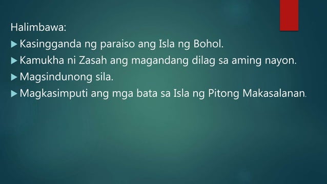 Hambingan ng pang uri | PPTX