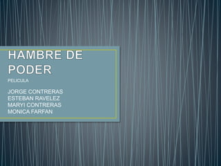 Hambre de poder | PPTX