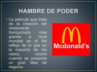 Hambre de poder | PPTX