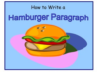 Hamburger paragraph | PPT