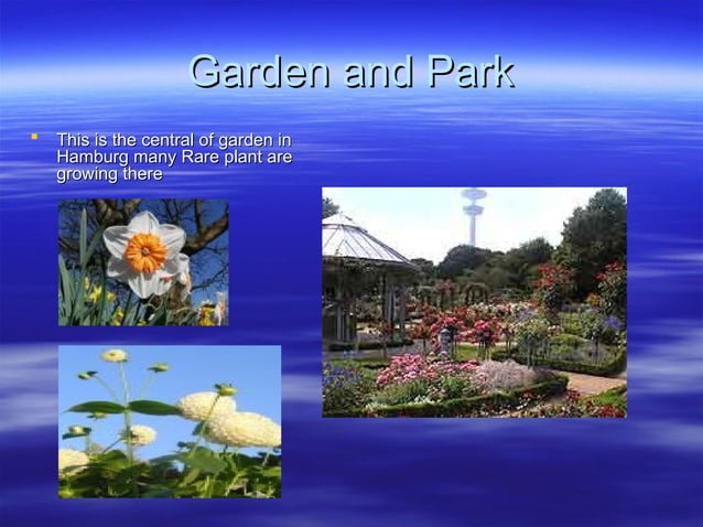 Hamburg Tourism, a presentation for english task | PPT