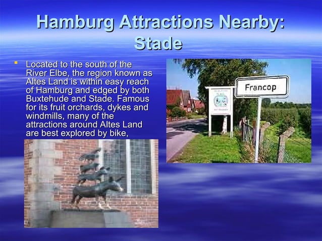 Hamburg Tourism, a presentation for english task | PPT