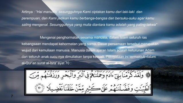 HAM dalam sudut islam dan barat | PPT