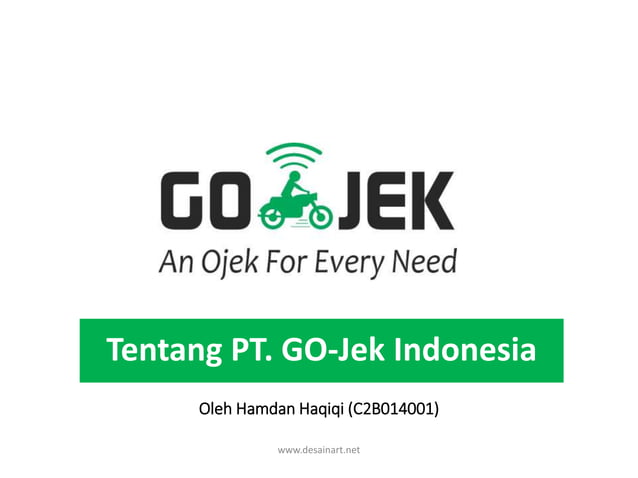 Tentang Go-Jek Indonesia | PPTX