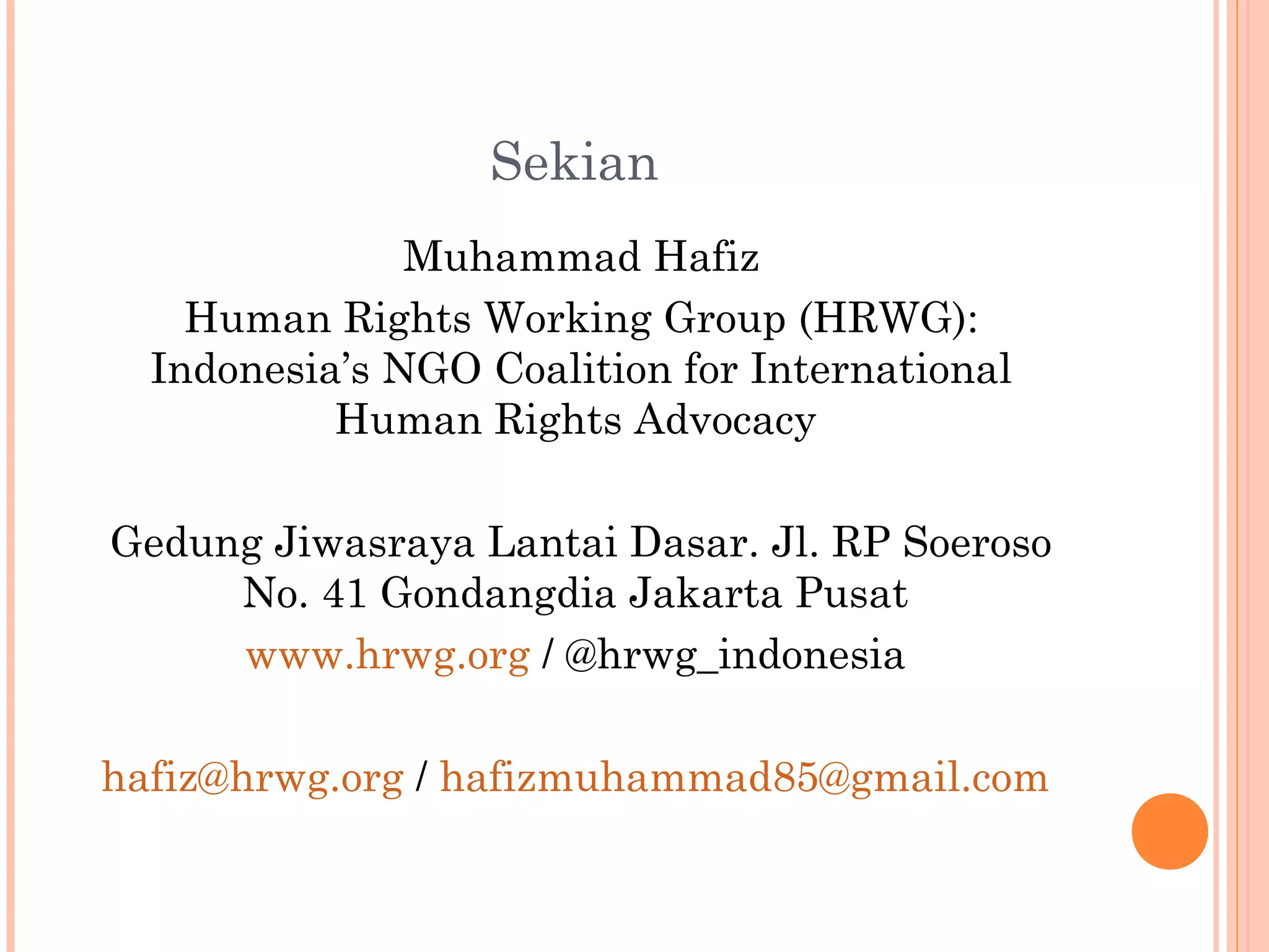 HAM & Media | PPT