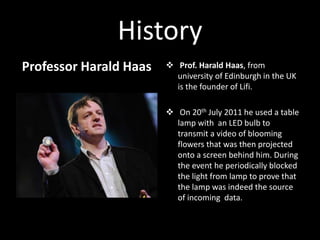 LIFI technolgy | PPT