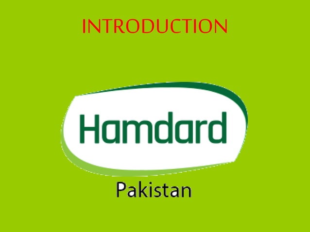 HAMDARD LABORATORIES presentation.pptx