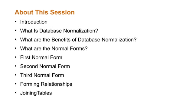 normalization_Hamdard University Bangladesh.pptx | Free Download