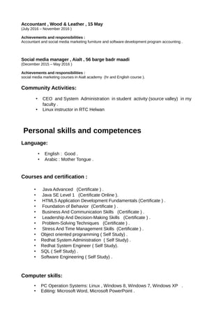 Hamdy Adel Hashem | PDF | Email | Internet