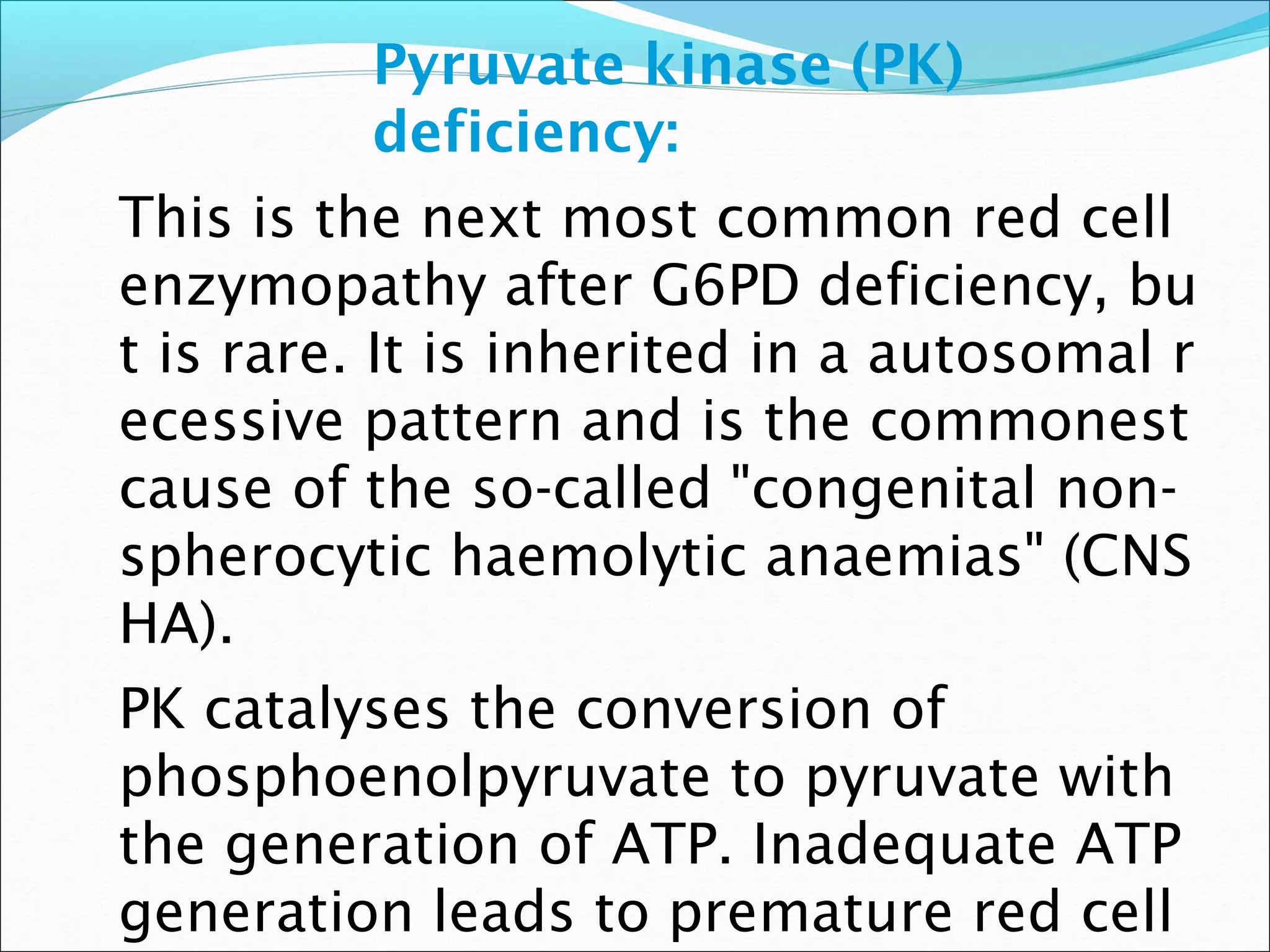 ENZYMES INHERITED ENZYMOPATHIES. APPLICATION OF ENZYME IN THE TREATMENT ...