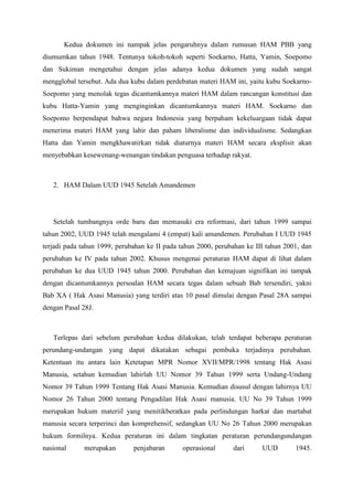 Hak asasi manusia dan hukum islamdocx | DOCX