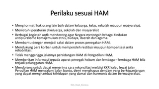HAM(HAK ASASI MANUSIA) | PDF