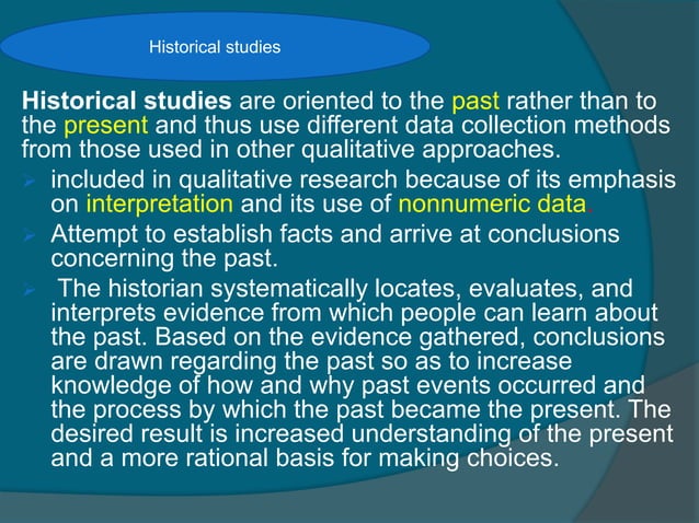 types of qualitative research | PPT