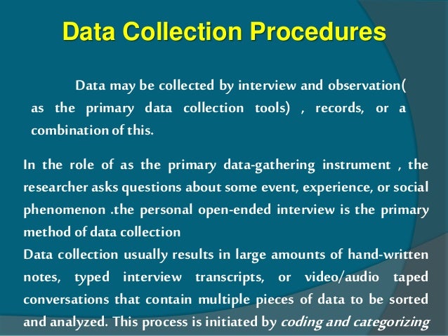 types of qualitative research