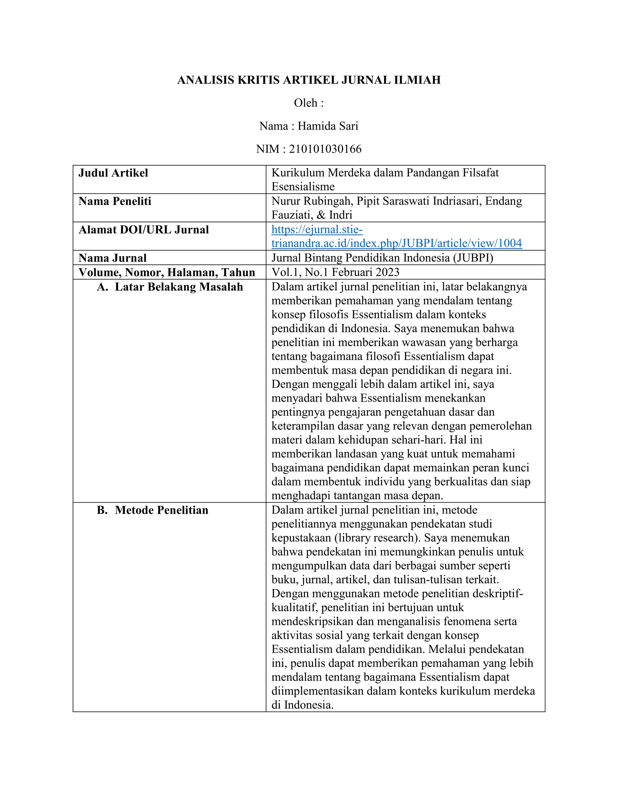Hamida Sari_2021 A_Analisis Kritis Jurnal.pdf | Free Download