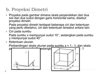 Hamid gambar teknik proyeksi | PPTX