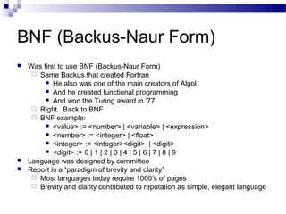 ALGOL ailesi programlama dilleri | PPT