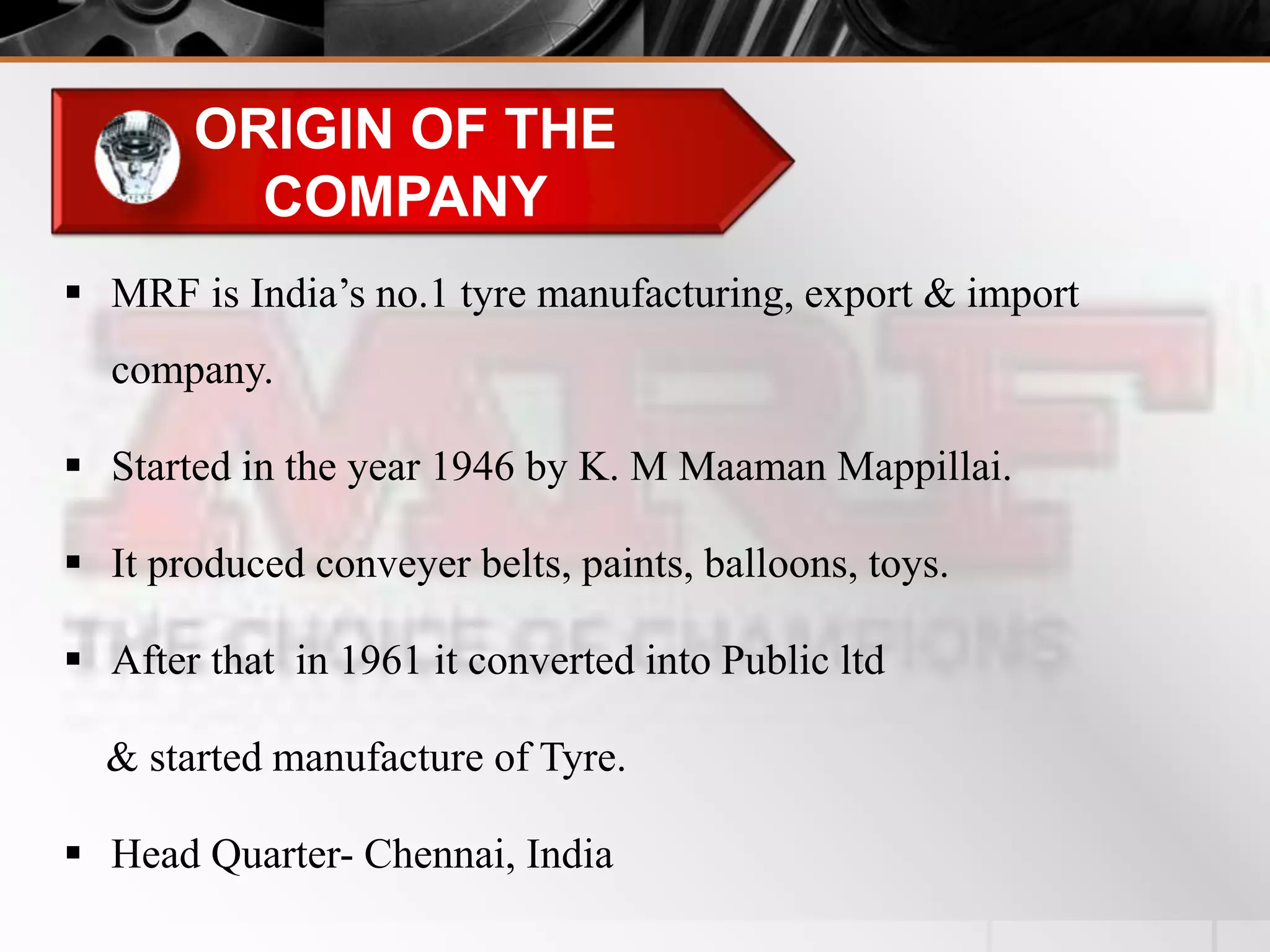 MRF | PPTX