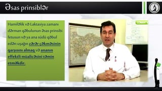Hamiləlik və laktasiya zamanı dərman qəbulu | PPTX