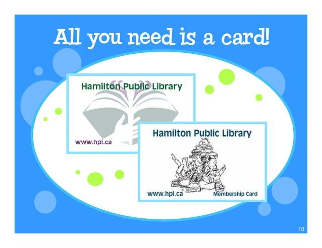 Hamilton Public Library - Grade 4 Library Introduction | PPT