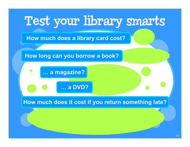 Hamilton Public Library - Grade 4 Library Introduction | PPT