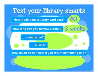 Hamilton Public Library - Grade 4 Library Introduction | PPT