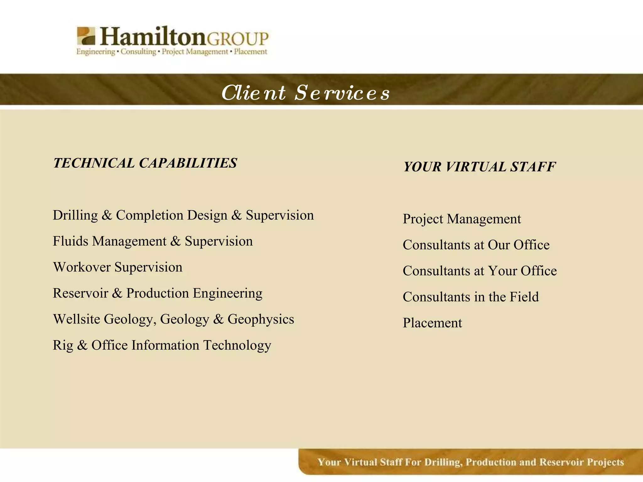 Hamilton Group Presentation | PPS