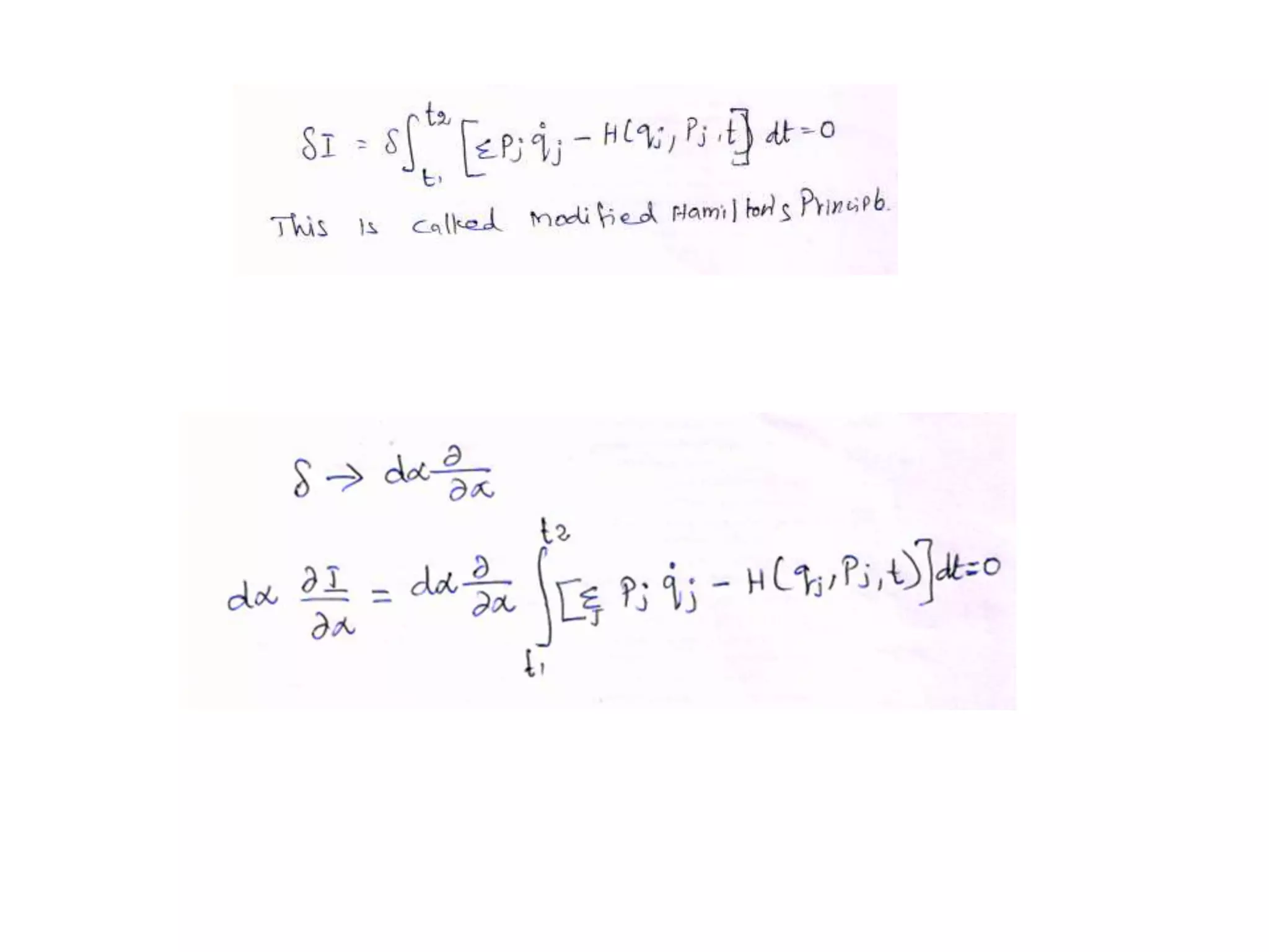 Hamiltonial principle | PPTX