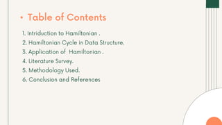 Hamiltonian cycle in data structure 2 | PPTX
