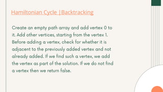 Hamiltonian cycle in data structure 2 | PPTX