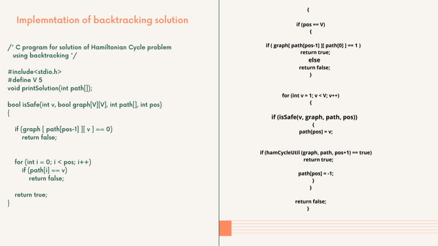 Hamiltonian Cycle In Data Structure 2 Pptx Maps And Navigation