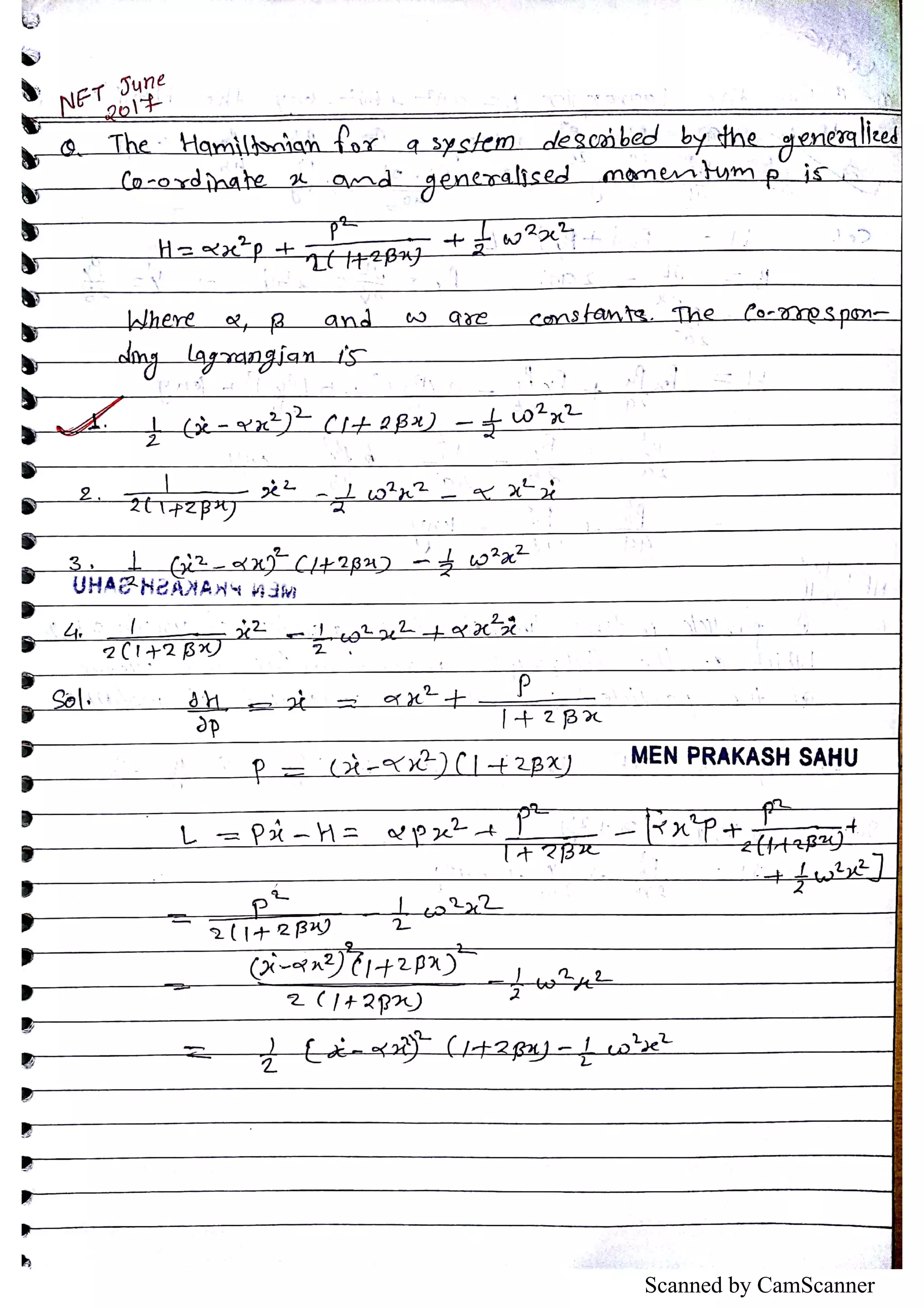 Hamiltonian dynamics (CLASSICAL MECHANICS) | PDF
