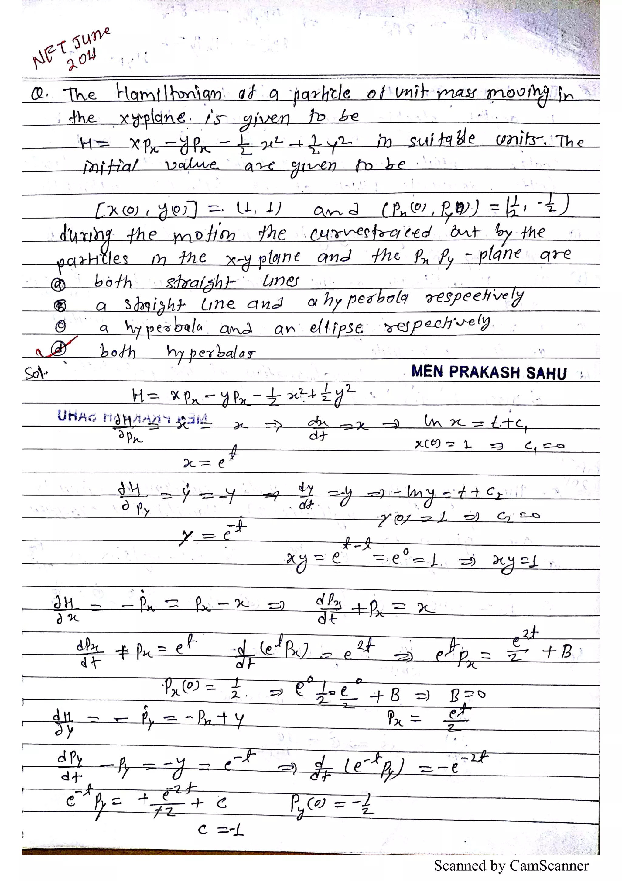 Hamiltonian dynamics (CLASSICAL MECHANICS) | PDF