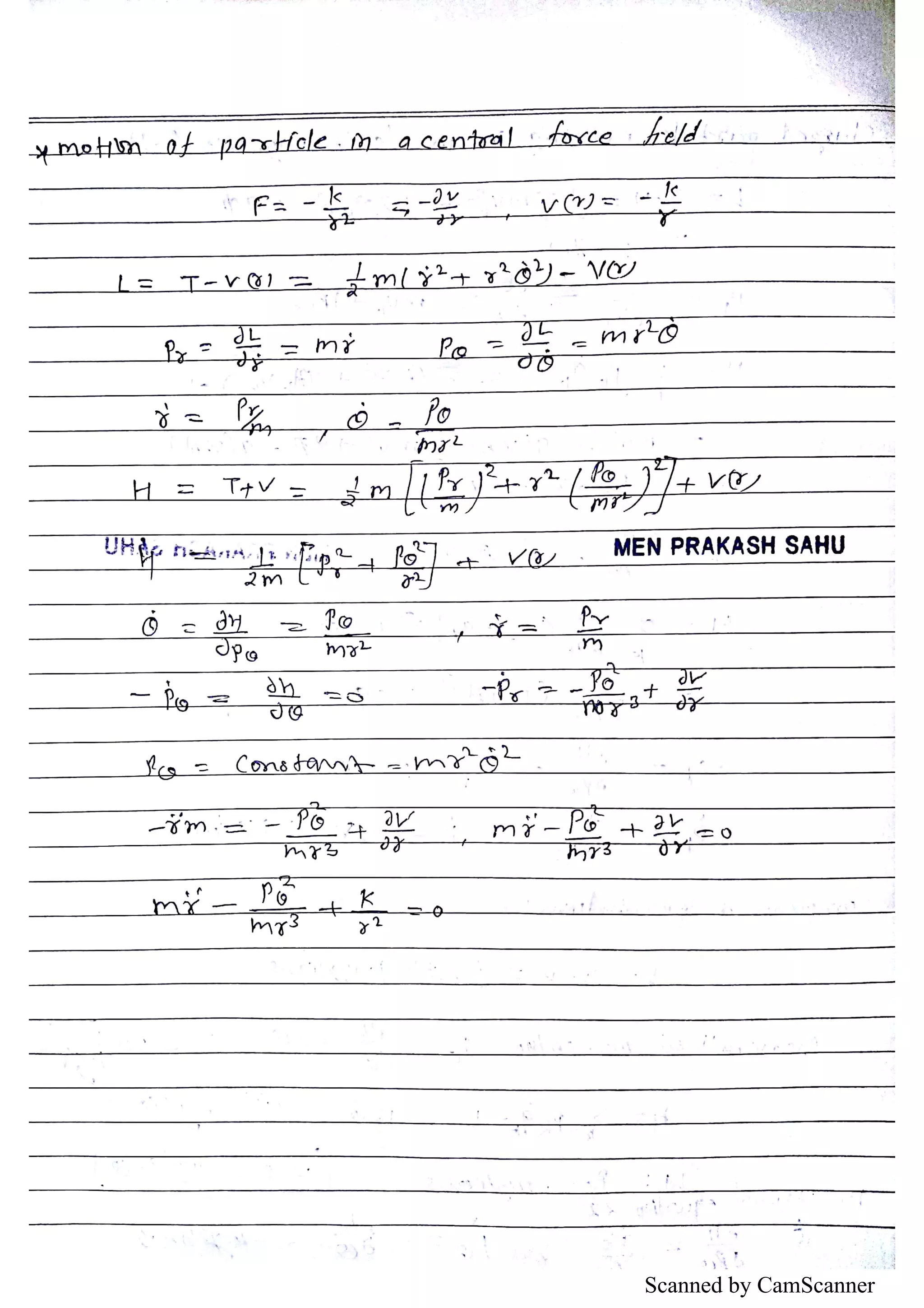 Hamiltonian dynamics (CLASSICAL MECHANICS) | PDF