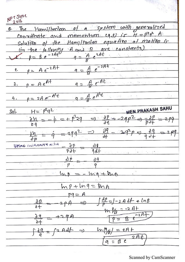 Hamiltonian dynamics (CLASSICAL MECHANICS) | PDF