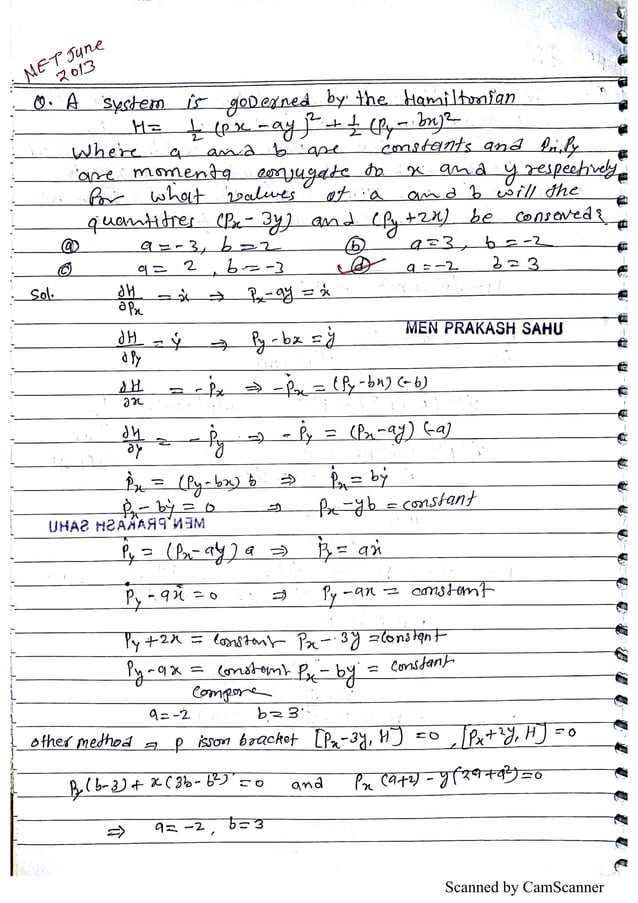 Hamiltonian dynamics (CLASSICAL MECHANICS) | PDF