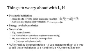 Introduction to Hamiltonian Neural Networks | PPTX