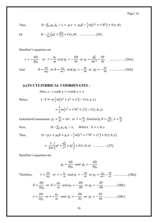 Hamiltonian formulation project Sk Serajuddin.pdf