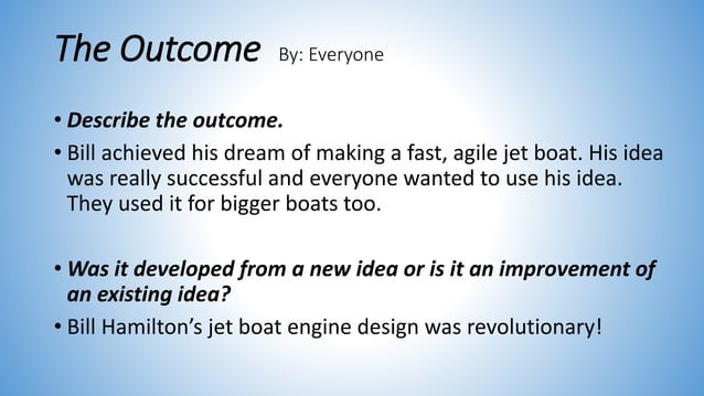 Hamilton jet presentation | PPT