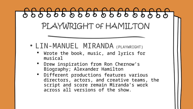 A Brief Overview of Hamilton (Stage Play).pptx