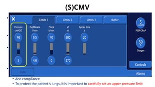 Hamilton C3 ventilator workshop in ICU unit | PPTX