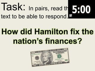 Hamilton's plan elastic clause | PPT