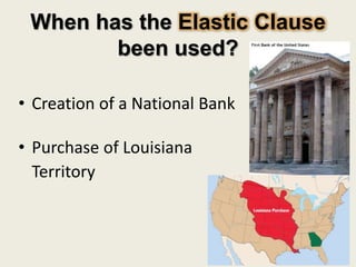 Hamilton's plan elastic clause | PPT
